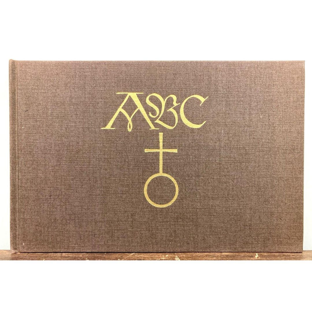 The Little ABC Book of Rudolf Koch 1976 Hardcover Book Calligraphy ...