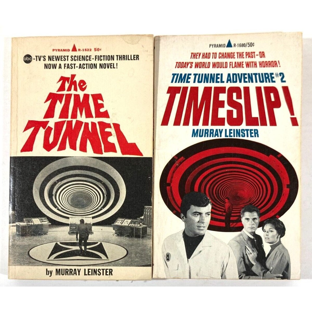 The TIME TUNNEL 1 & 2 TIMESLIP Paperbook Book Lot Set 2 First - Etsy