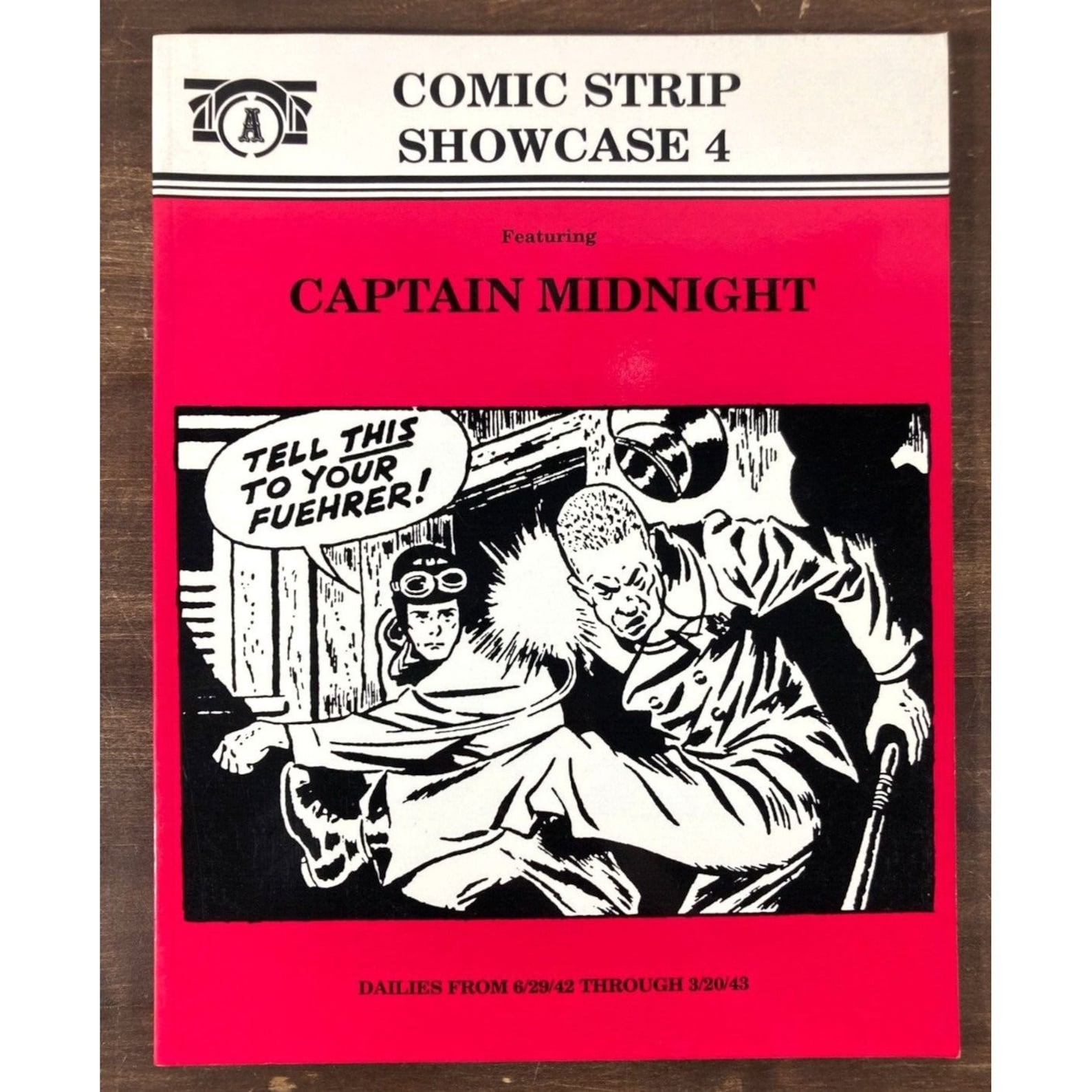 Captain Midnight Comic Strip Showcase Reprint Book #4 Dailies 1942-43 ...