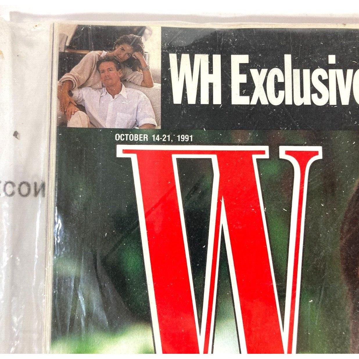 Vintage W FASHION MAGAZINE Newspaper October 14-21st 1991 - Etsy