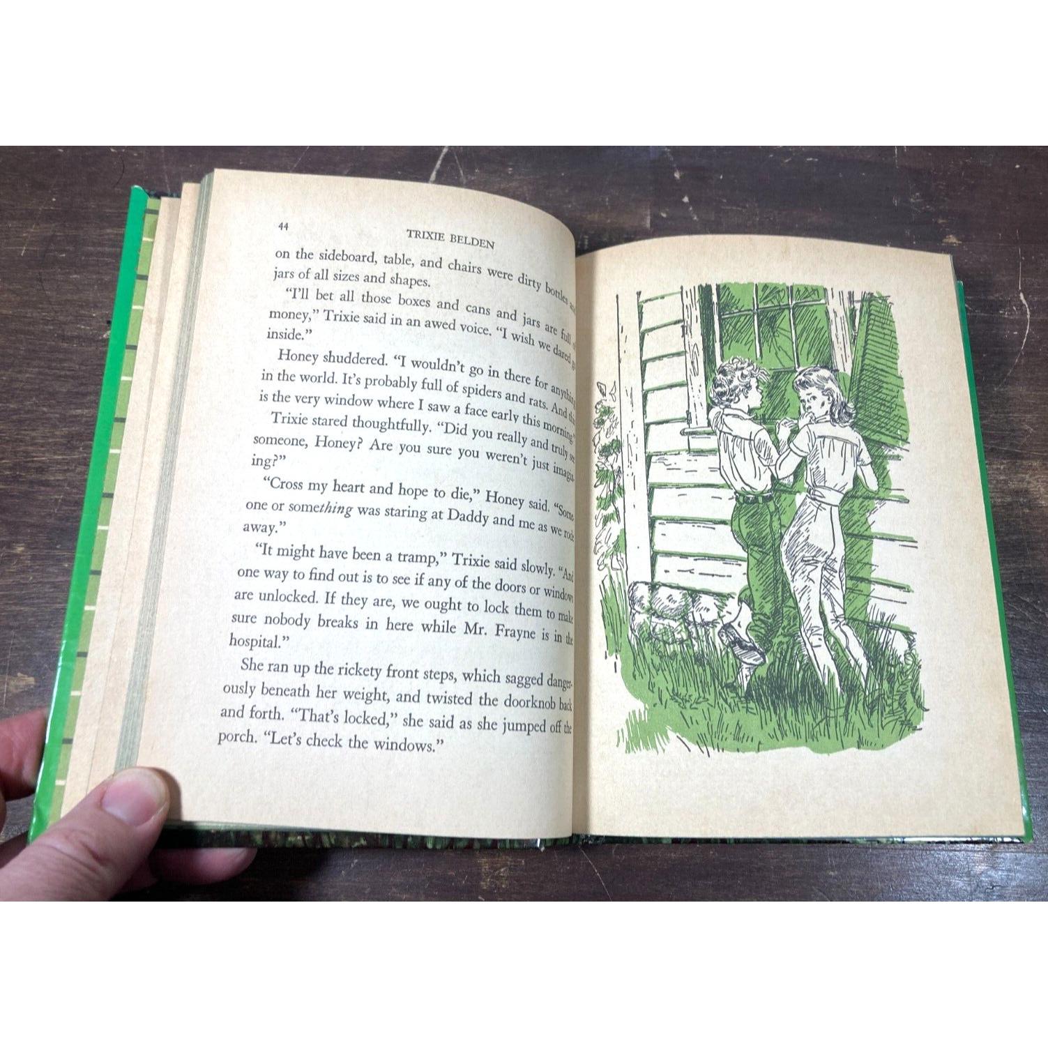Trixie Belden and the Secret of the Mansion 1954 Glossy Whitman ...