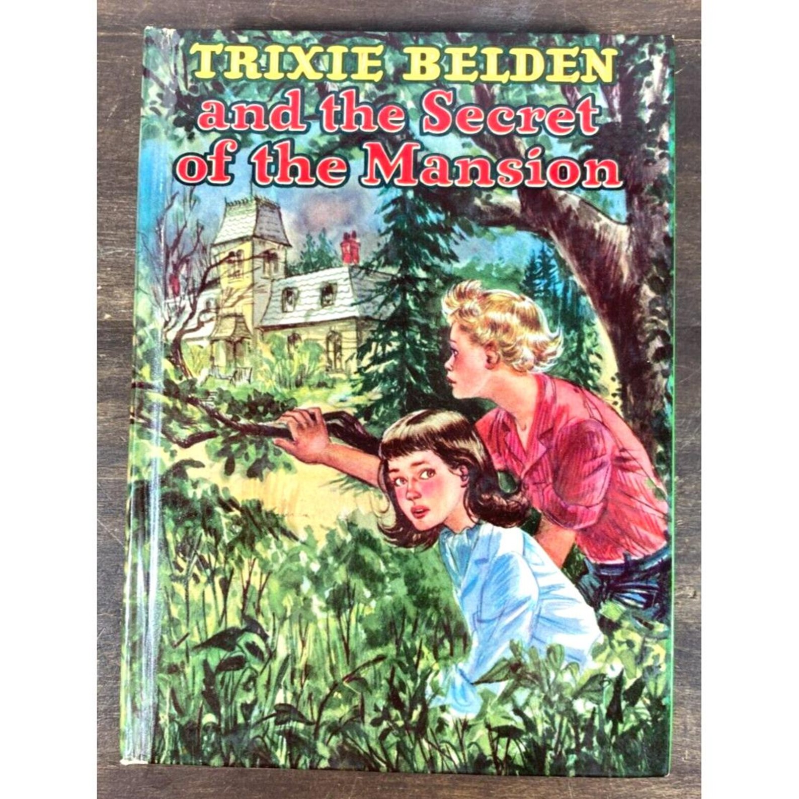 Trixie Belden and the Secret of the Mansion 1954 Glossy Whitman ...