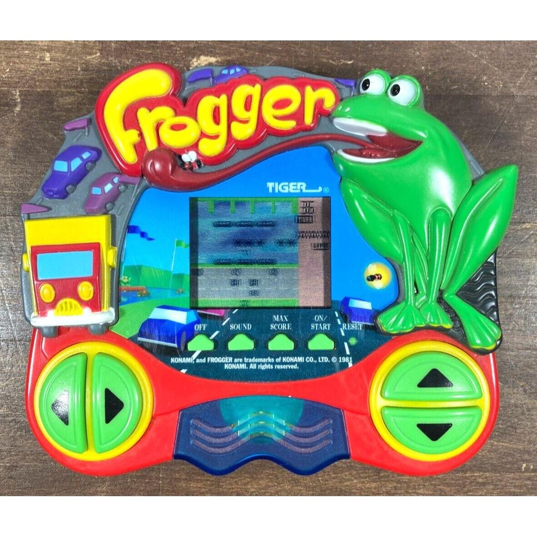 Frogger by Tiger Electronics 1999 Handheld Game Tested Working VGC - Etsy