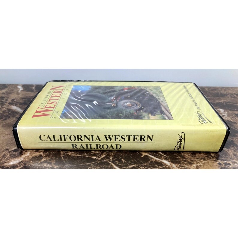 Pentrex VHS California Western Railroad Skunk Train Ft. Bragg Redwoods ...