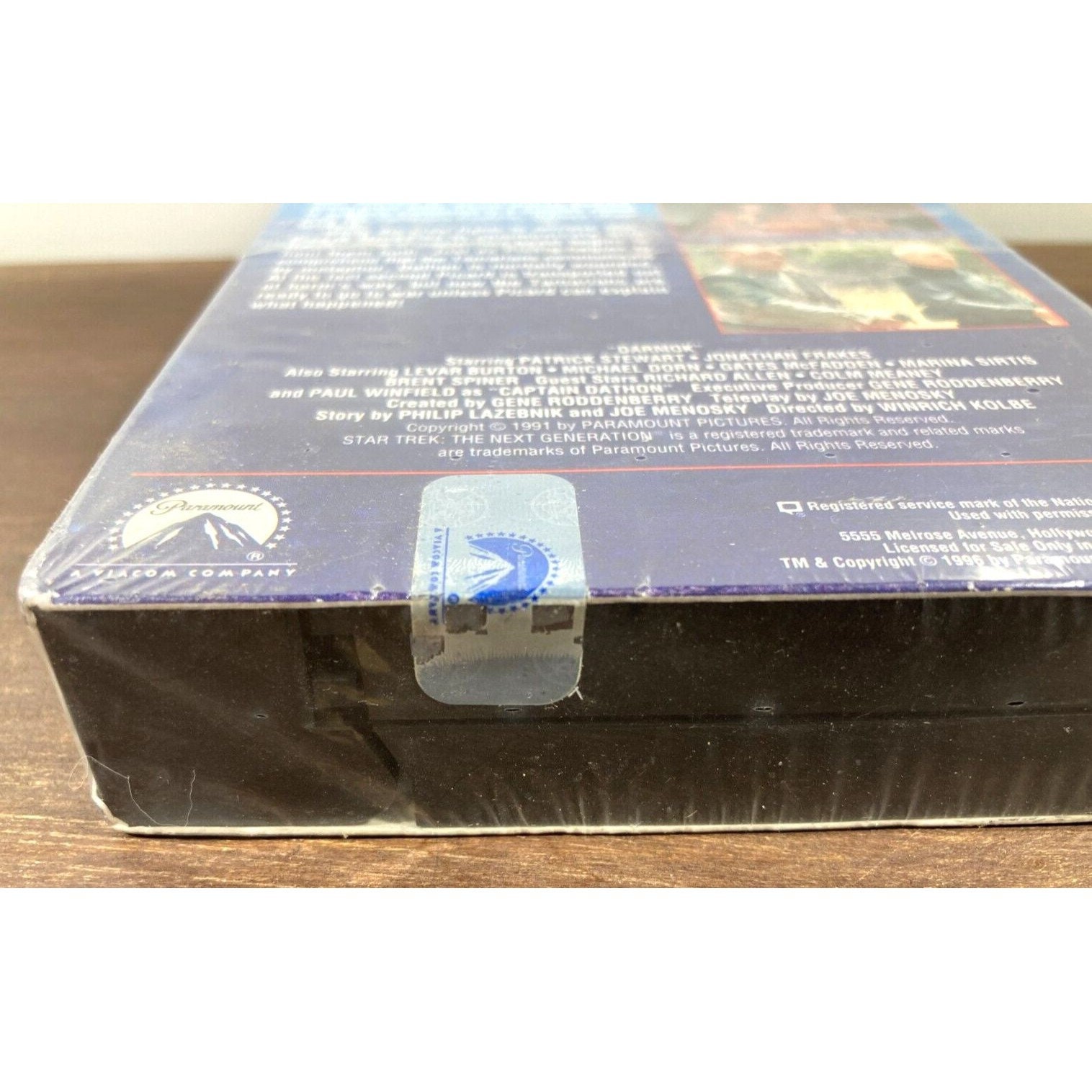 STAR TREK the Next Generation DARMOK Episode 102 Vhs Sealed 1991 Tng ...