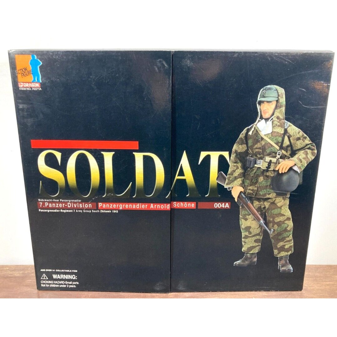 Dragon SOLDAT WWII Panzer Grenadier Arnold Schone INCOMPLETE German ...