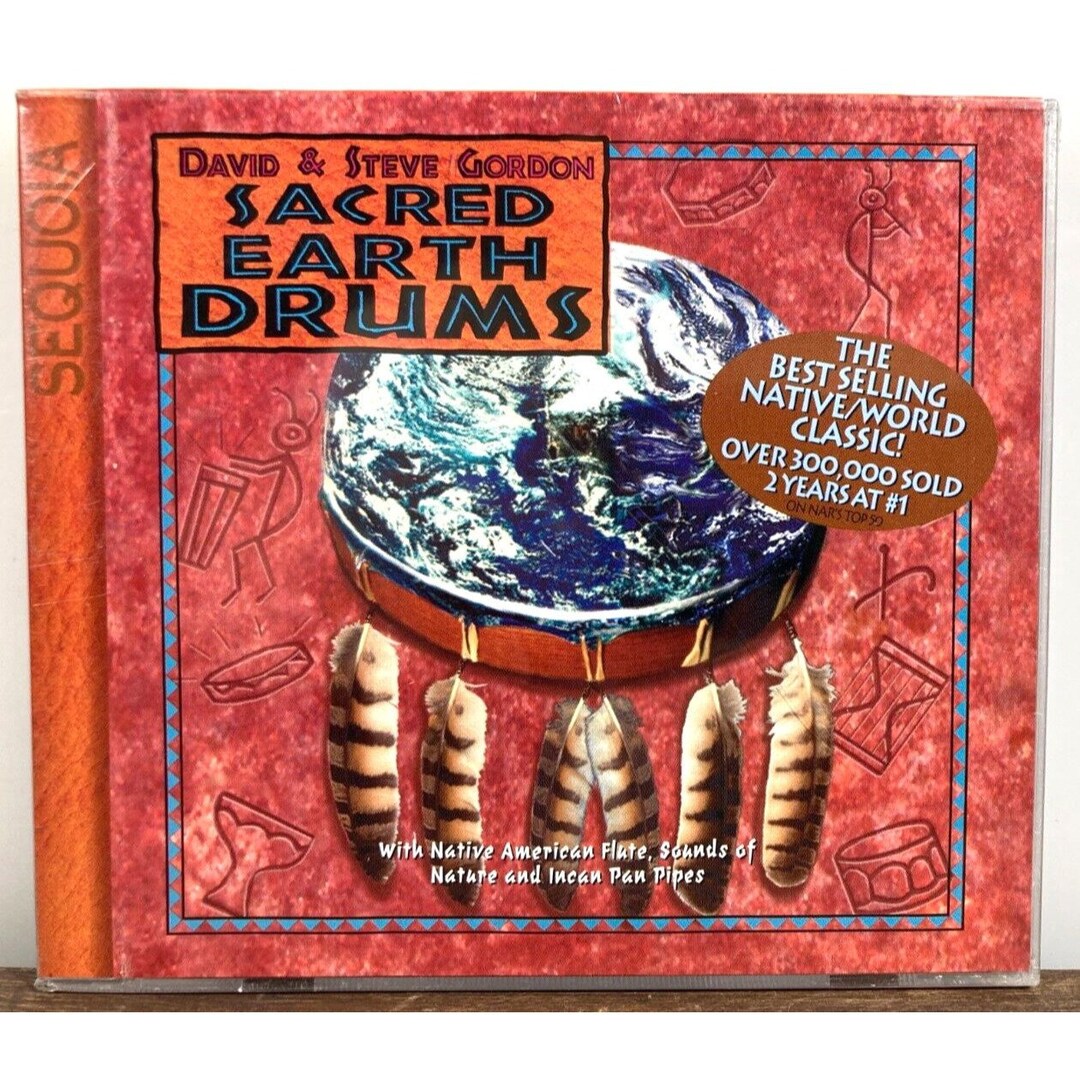 David & Steve Gordon Sacred Earth Drums 1998 CD New Sealed World Music ...