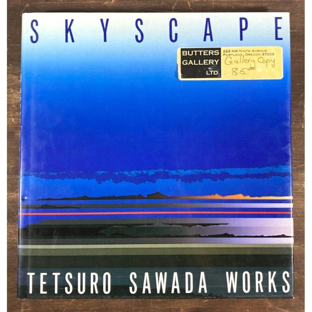Skyscape Tetsuro Sawada Works Hardcover Art Book 1989 Artist Gallery Copy - Etsy