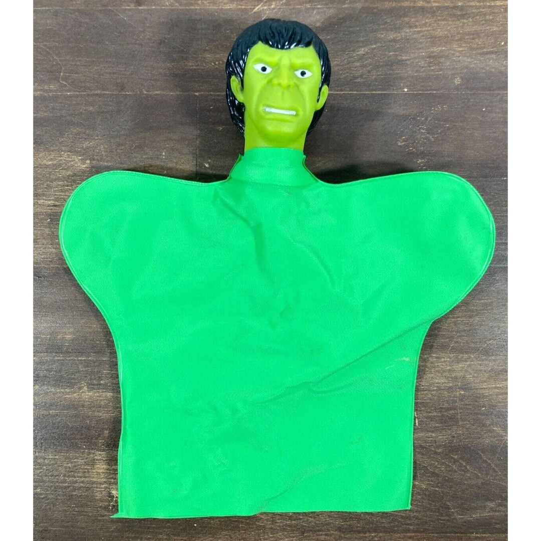 Vintage 1978 INCREDIBLE HULK Imperial Hand Finger PUPPET Marvel Comics ...