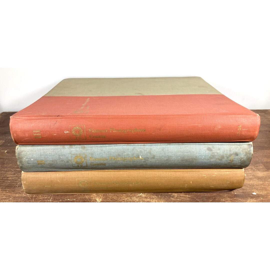 Famous Photographers Course 3 Binders 1964 Volume 1 2 3 Lessons 1-24 ...