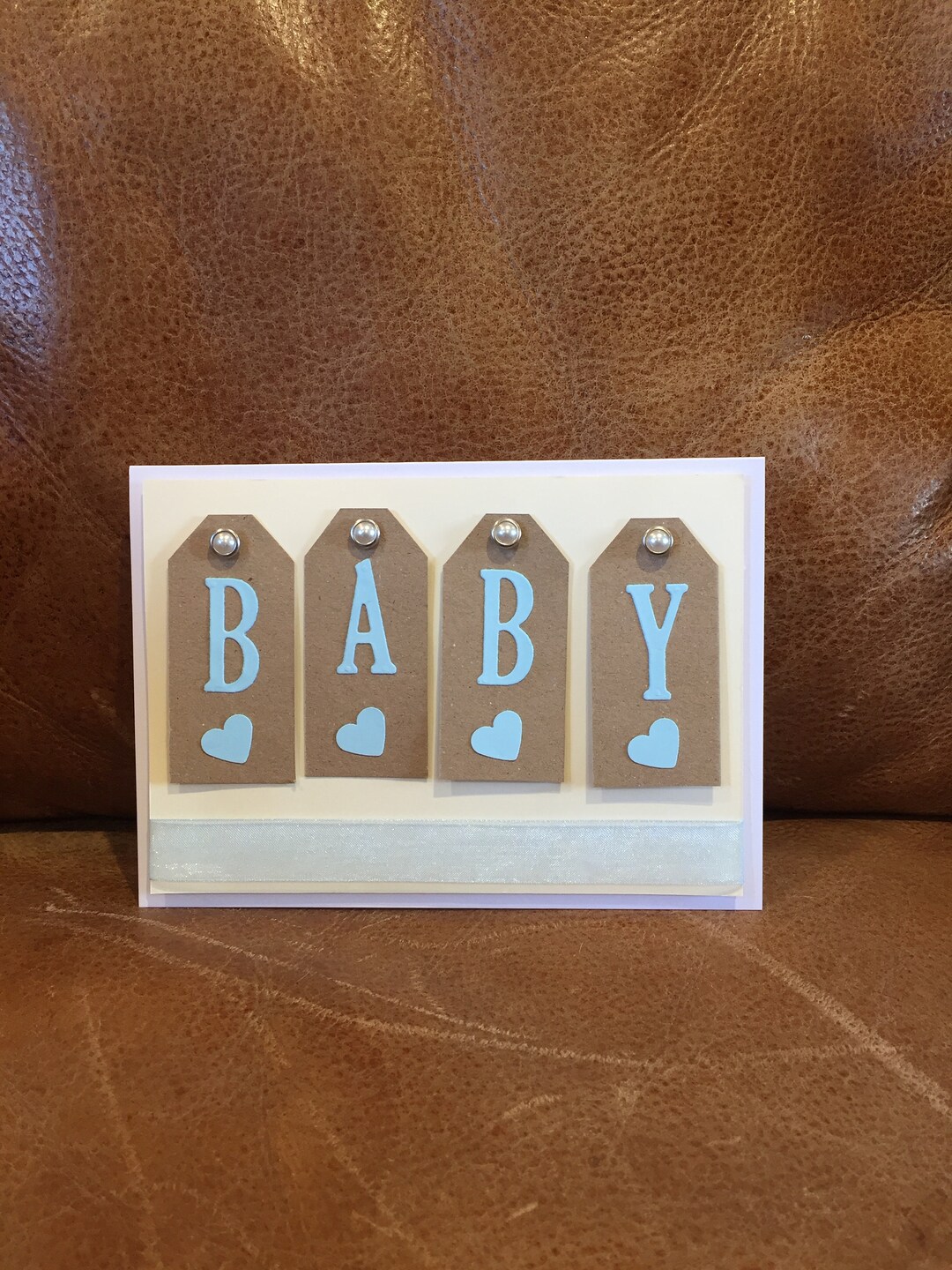 New Baby Card Blue - Etsy