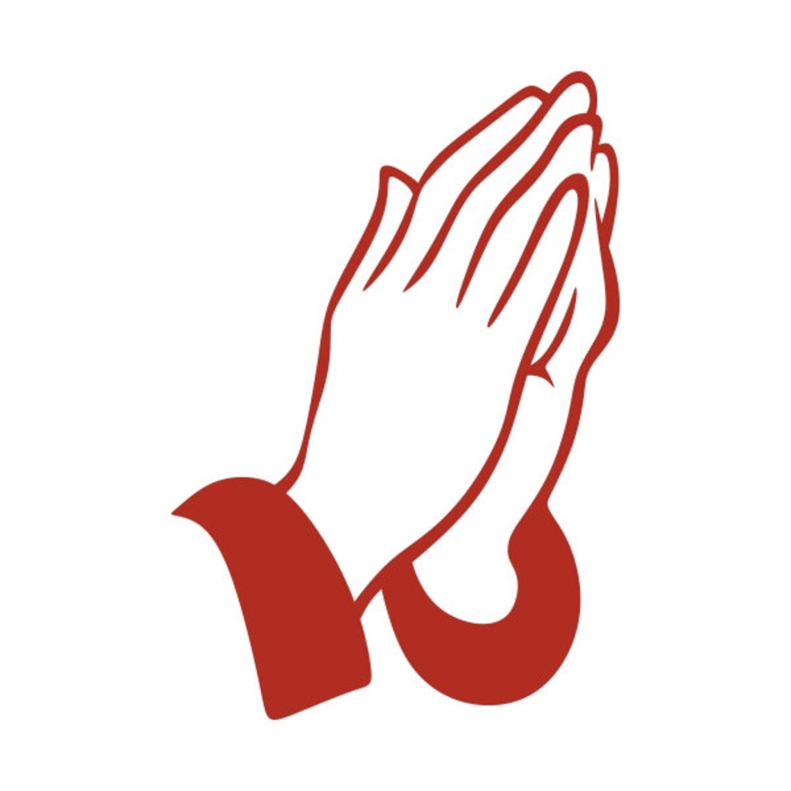 Pray Cuttable Design PNG DXF SVG & Eps File for Silhouette - Etsy