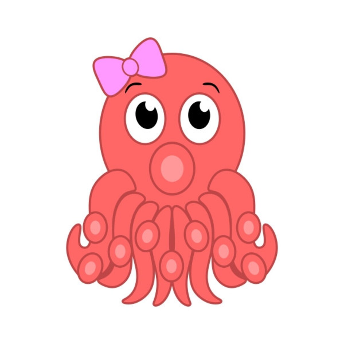 Octopus Pack Cuttable Design PNG DXF SVG & Eps File for | Etsy