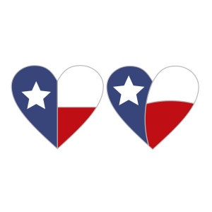 Texas Heart Cuttable Design PNG DXF SVG & Eps File for Silhouette Cameo ...