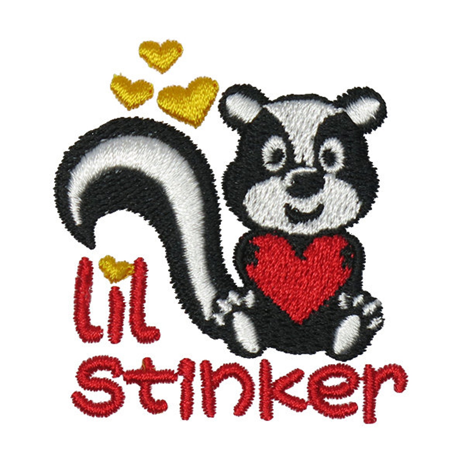 Lil Stinker Skunk Embroidery Design Instant Download - Etsy