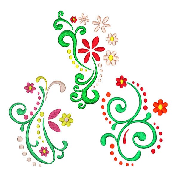 Flourish Embroidery - Etsy