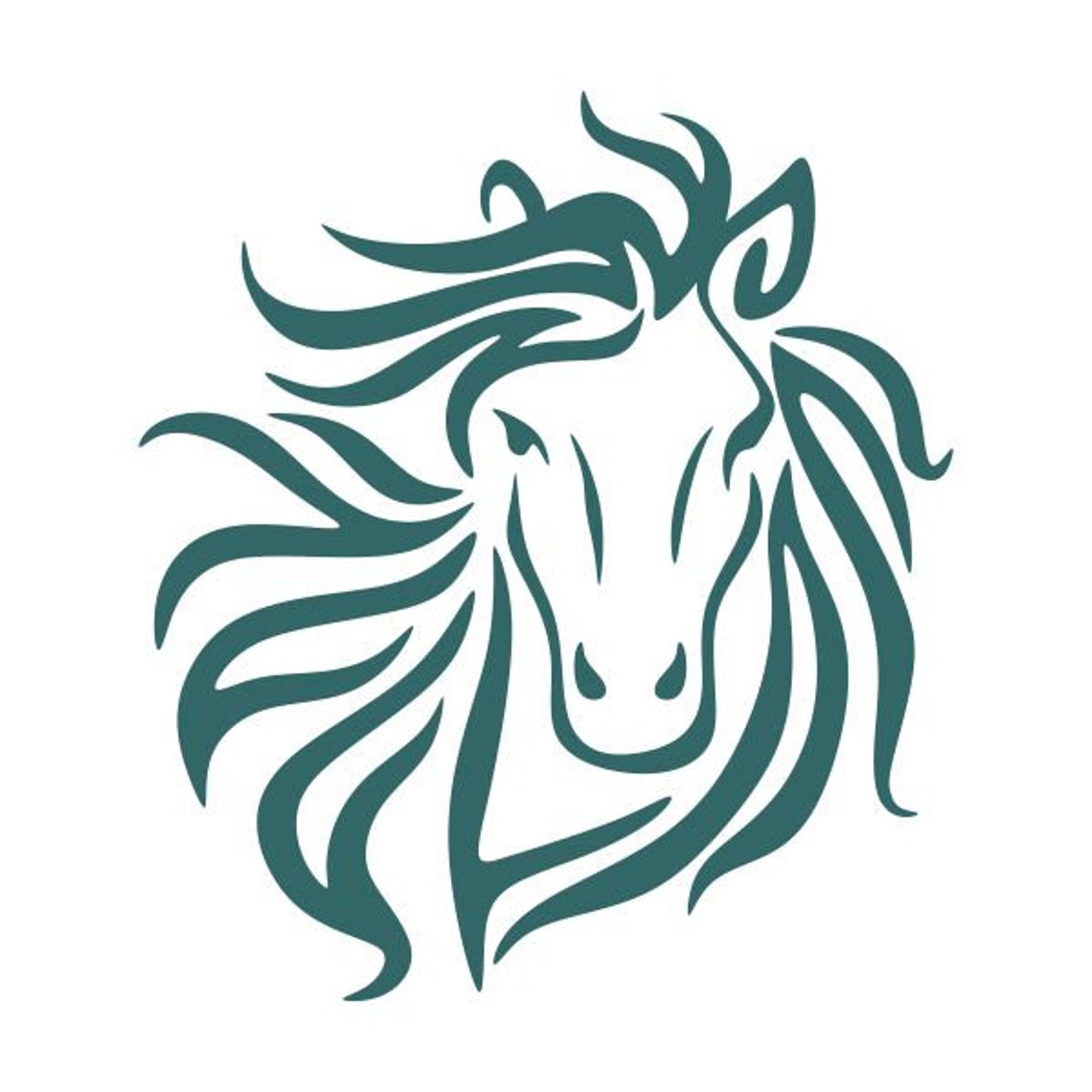 Horse Cuttable Design PNG DXF SVG & Eps File for Silhouette - Etsy