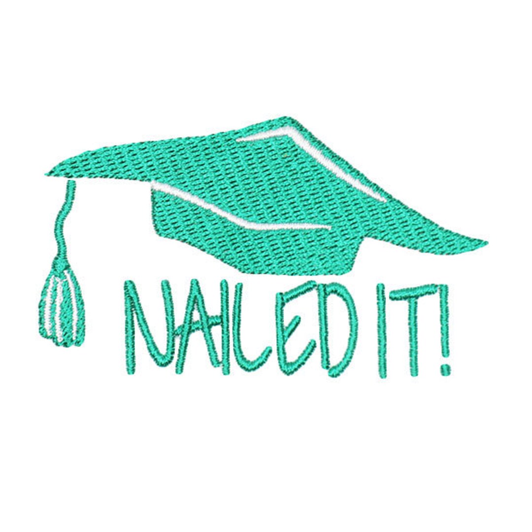 Nailed It Embroidery Design Instant Download - Etsy