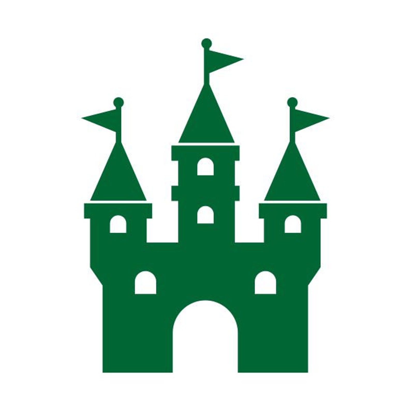 Castle Cuttable Design PNG DXF SVG & Eps File for Silhouette - Etsy