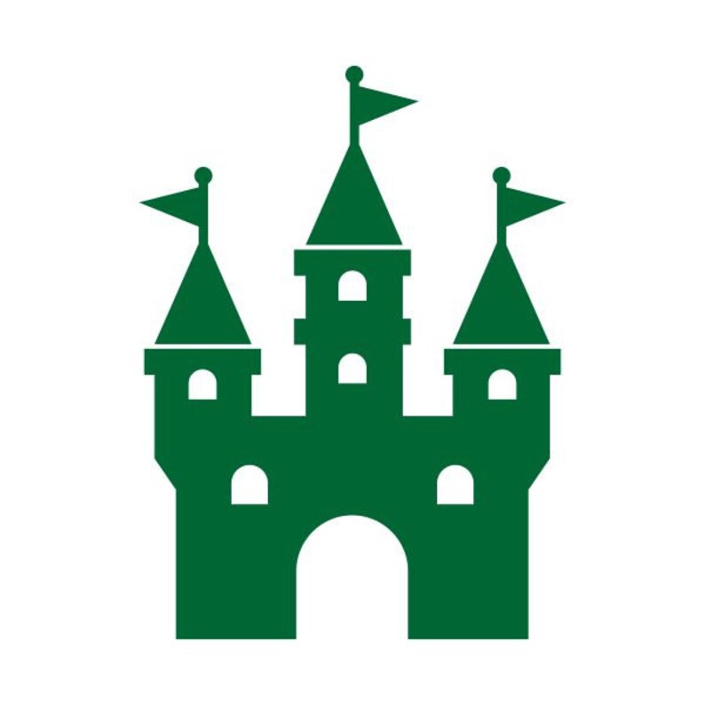 Castle Cuttable Design PNG DXF SVG & Eps File for Silhouette - Etsy