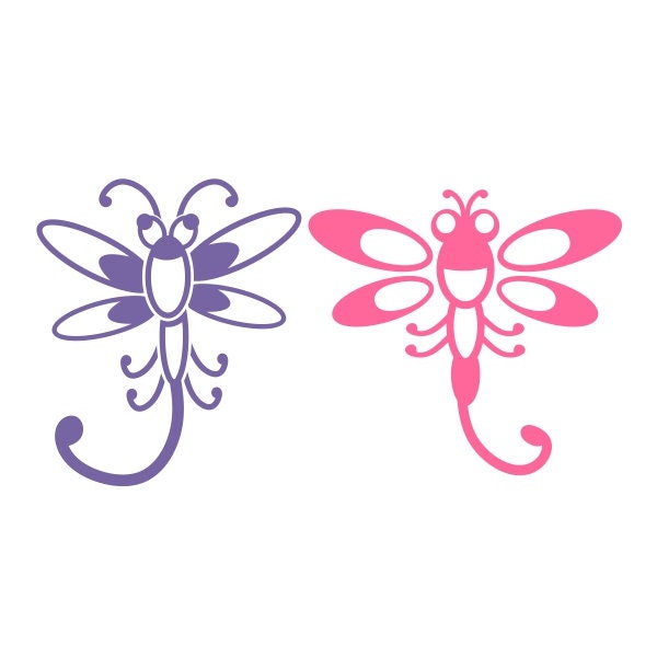 Dragonfly Cuttable Design PNG DXF SVG & Eps File for - Etsy