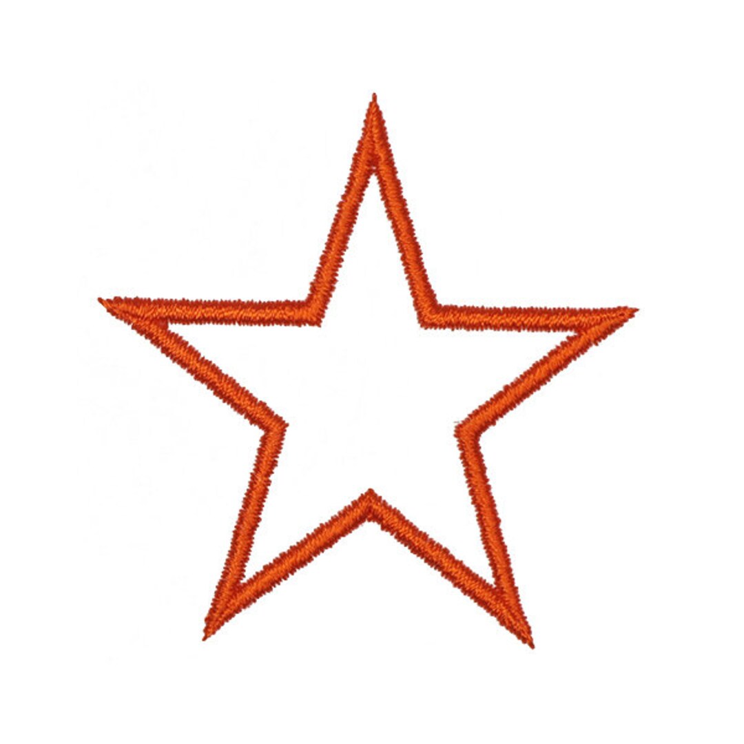 Star Embroidery Design Instant Download - Etsy