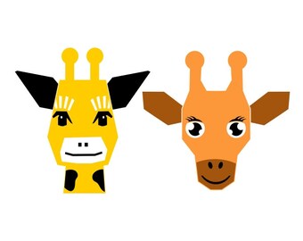 Giraffe Cuttable Design SVG PNG DXF & Eps Designs Cameo File Silhouette ...