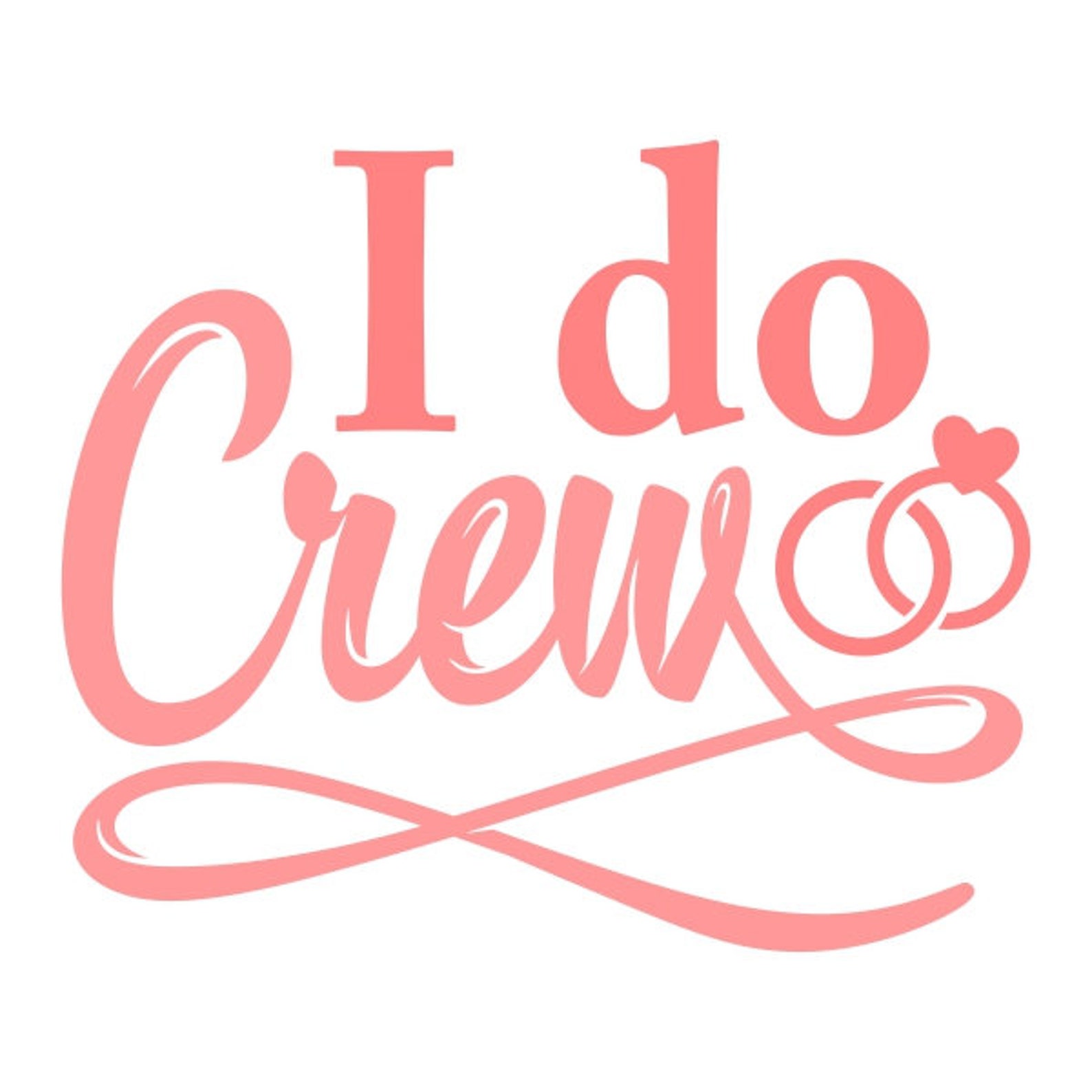I Do Crew Cuttable Design PNG DXF SVG & Eps File for - Etsy New Zealand