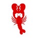 Crawfish Lobster Heart Cuttable Design PNG DXF SVG & Eps File - Etsy