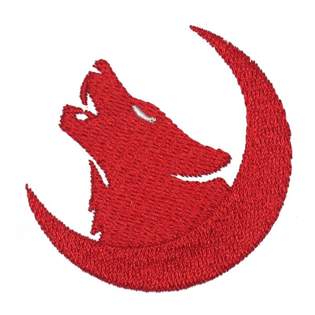 Wolf Moon Embroidery Design Instant Download - Etsy