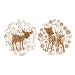 Spring Flowers Deer Cuttable Design PNG DXF SVG & Eps File for ...