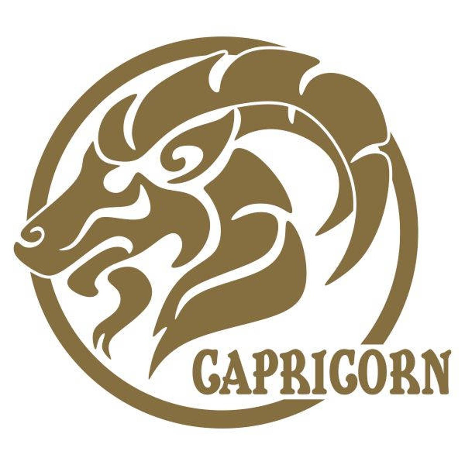 Capricorn Cuttable Design PNG DXF SVG & Eps File for - Etsy