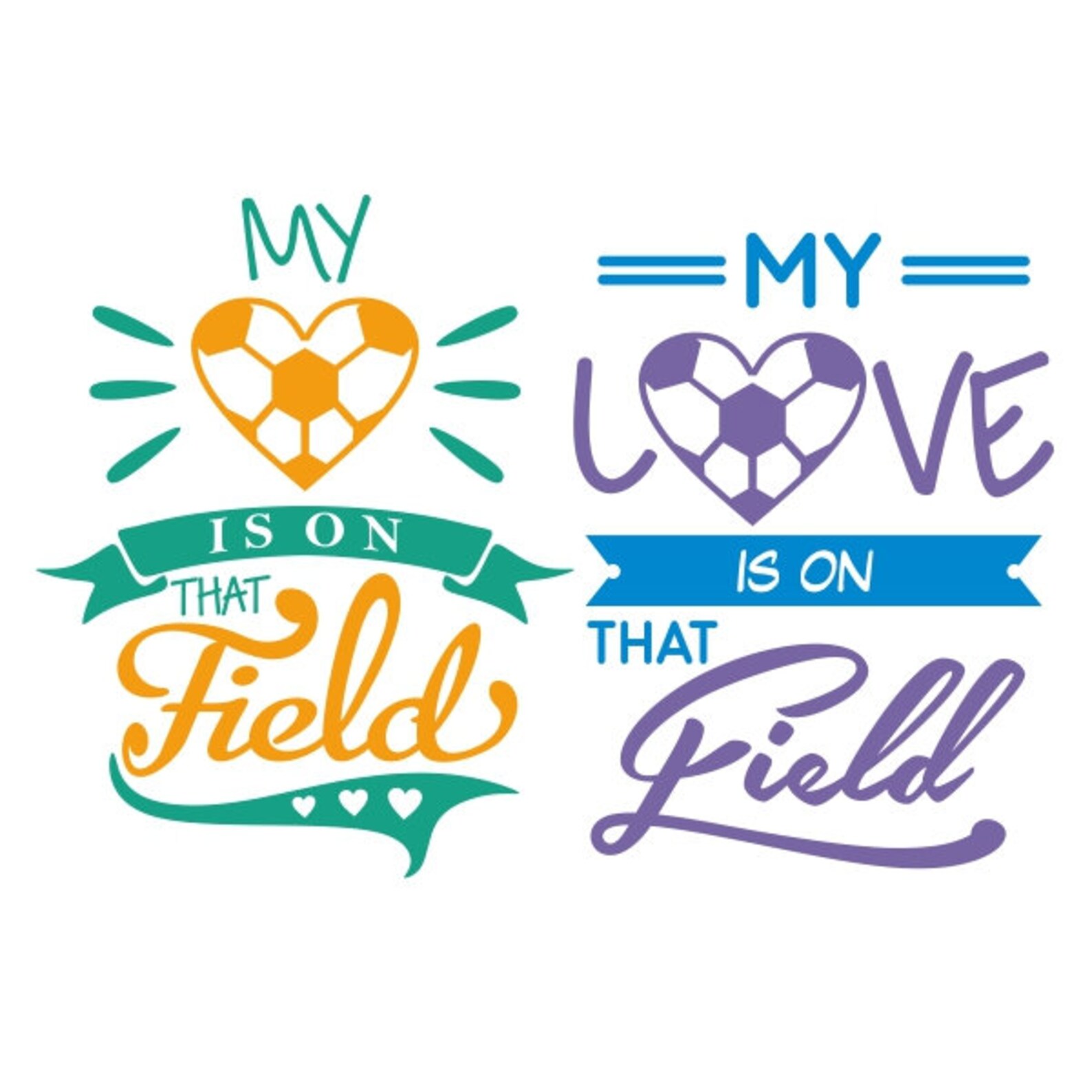 Soccer Field Cuttable Design PNG DXF SVG & Eps File for - Etsy