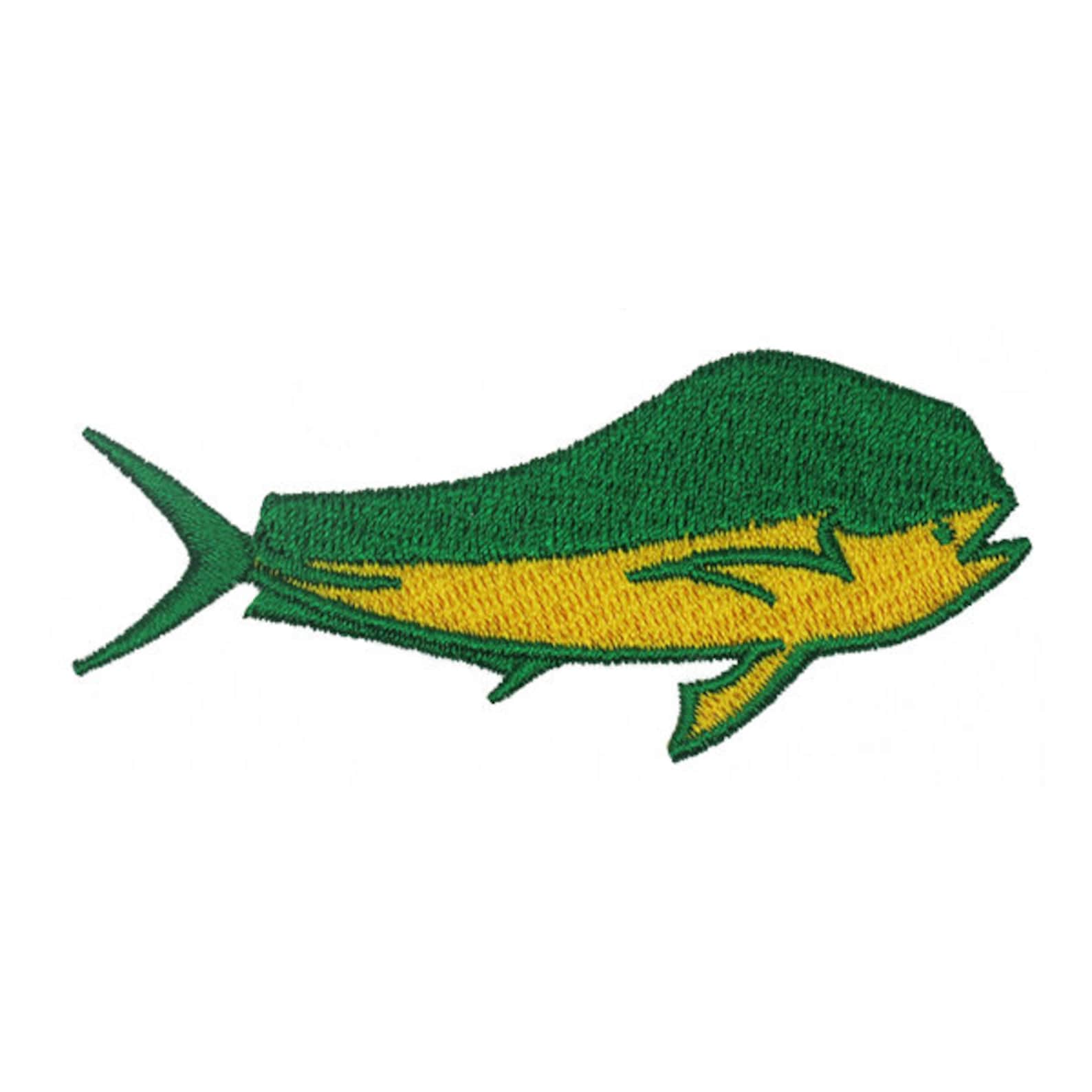 Mahi Fish Embroidery Design Instant Download - Etsy