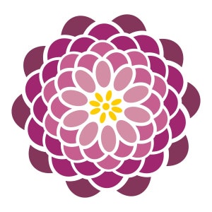 Zinnia Flower Cuttable Design PNG DXF SVG & Eps File for Silhouette ...