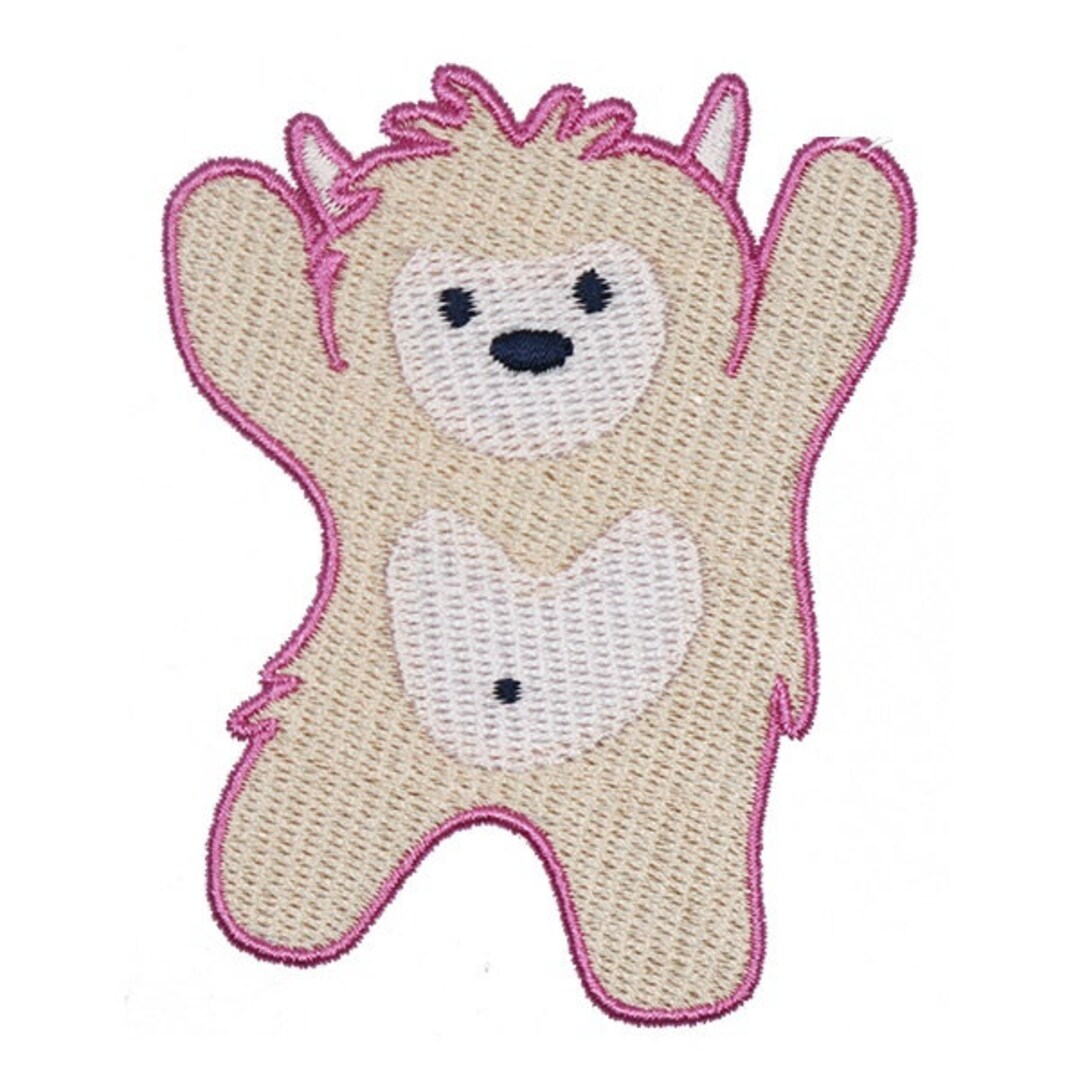 Adorable Yeti Embroidery Design Instant Download - Etsy