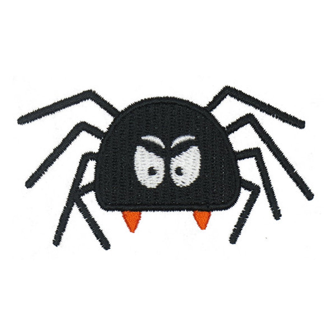 Scary Spider Embroidery Design Instant Download - Etsy