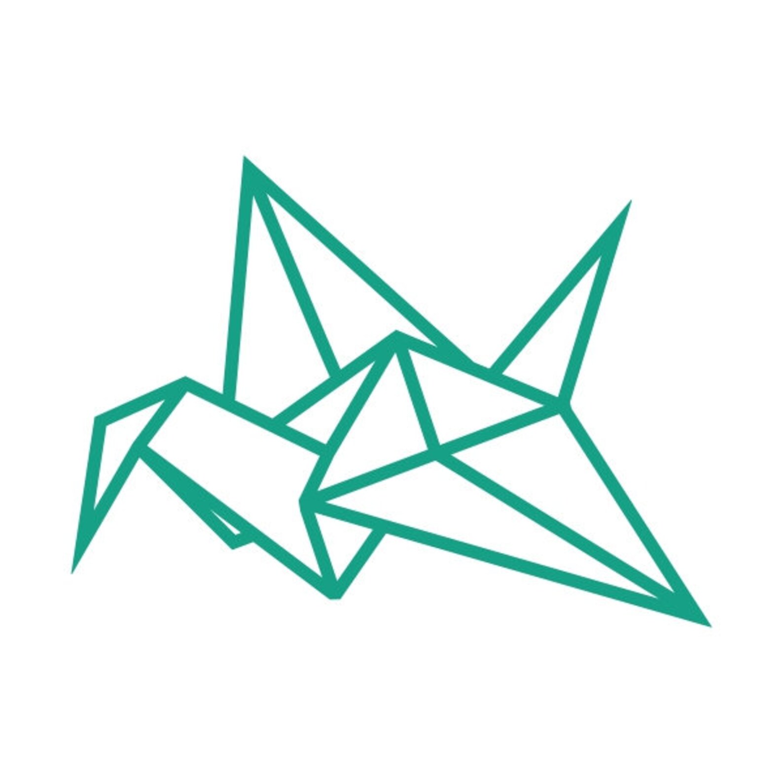 Origami Bird Cuttable Design PNG DXF SVG & Eps File for - Etsy