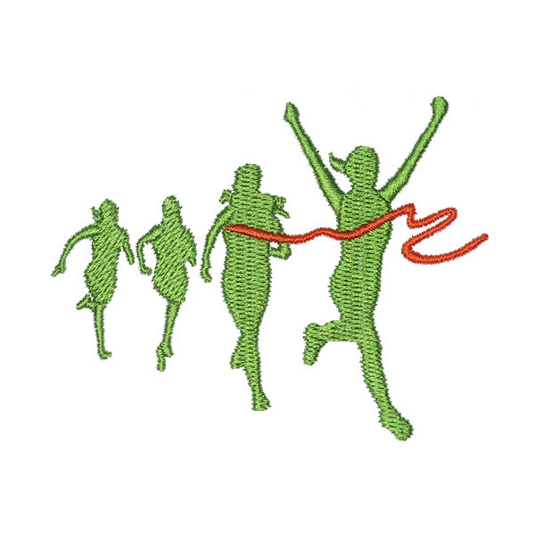 Women Runner Embroidery Design INSTANT DOWNLOAD - Etsy