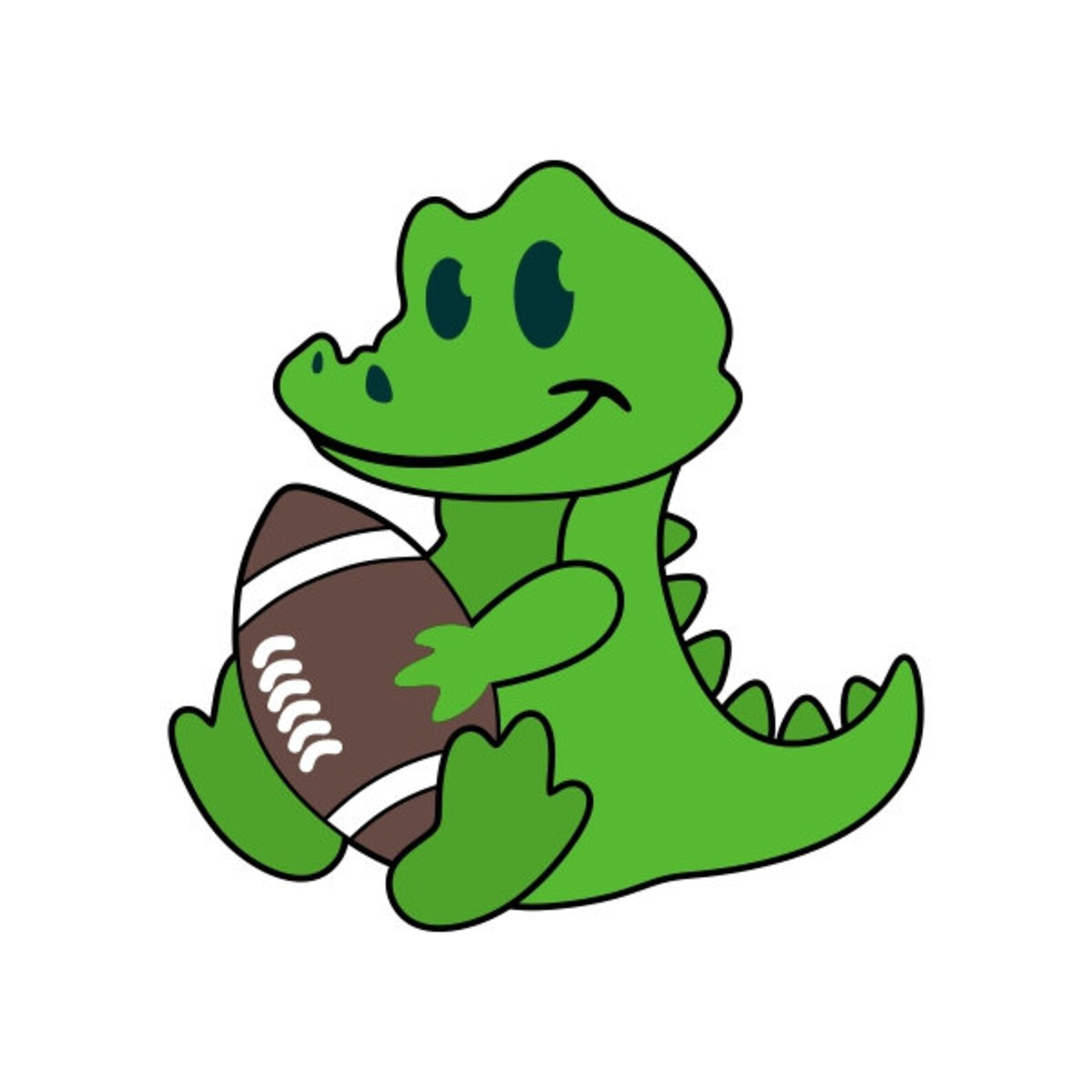 Cute Baby Gator Cuttable Design PNG DXF SVG & Eps File for - Etsy