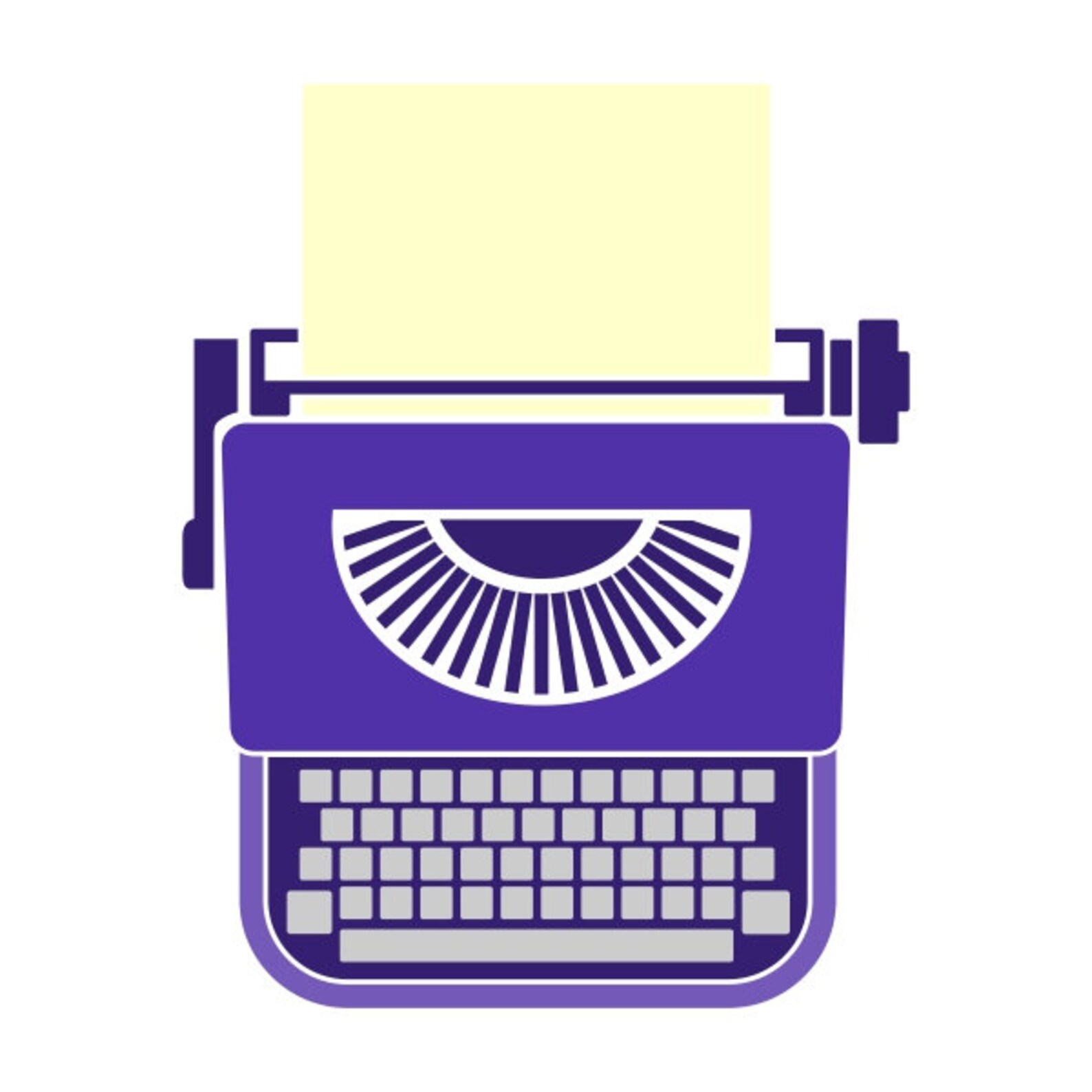 Typewriter Packcuttable Design PNG DXF SVG & Eps File for - Etsy