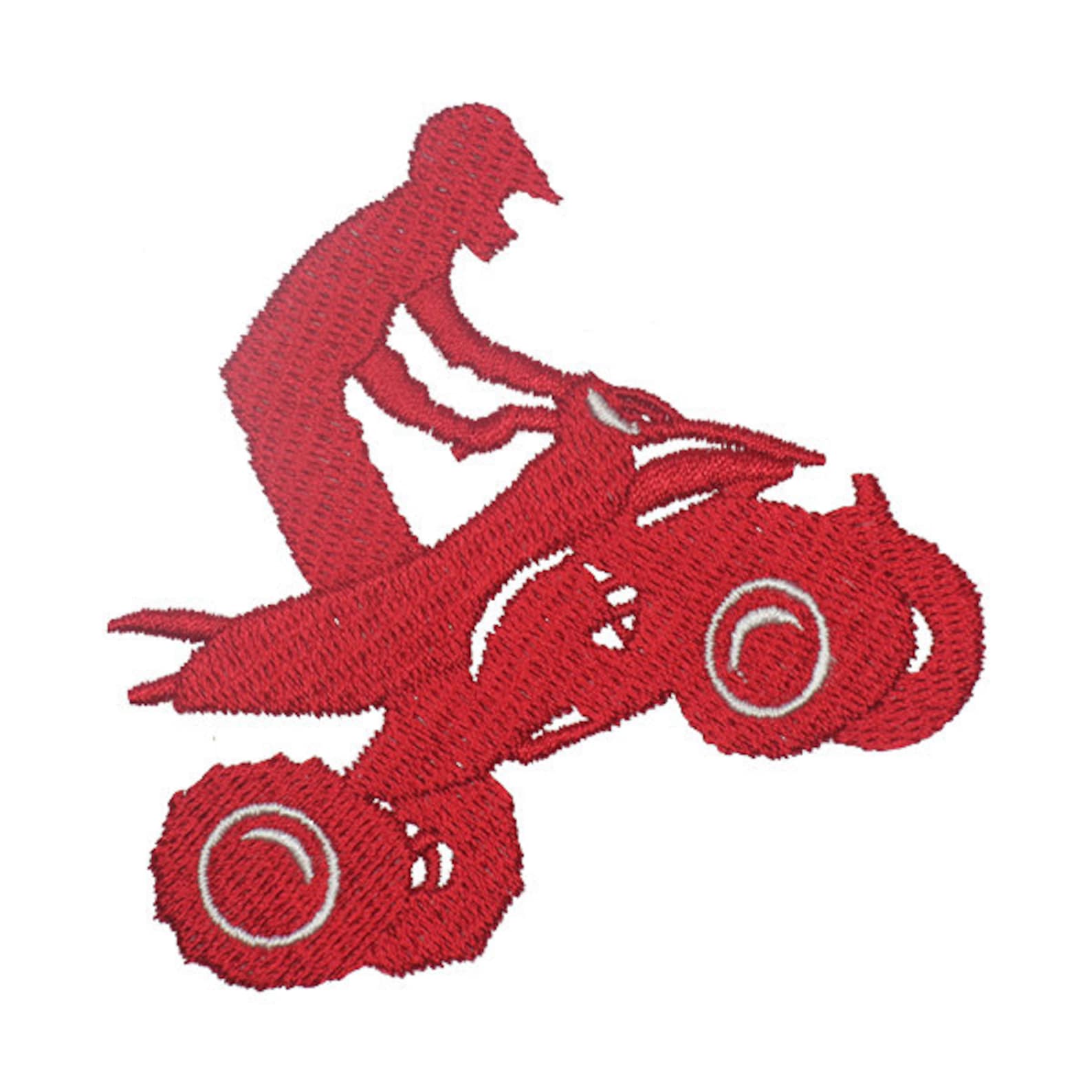 ATV Embroidery Design Instant Download | Etsy