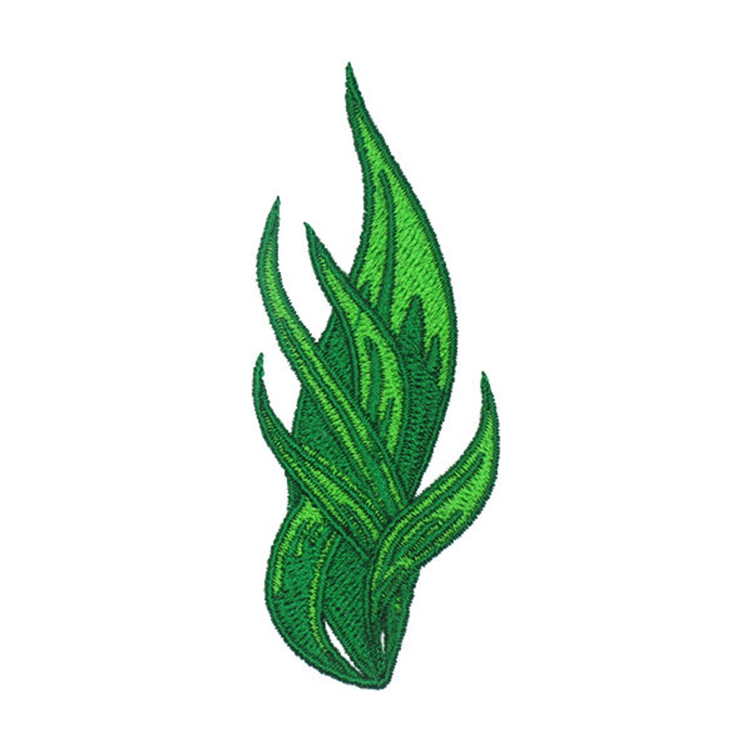 Seaweed Embroidery Design Instant Download - Etsy