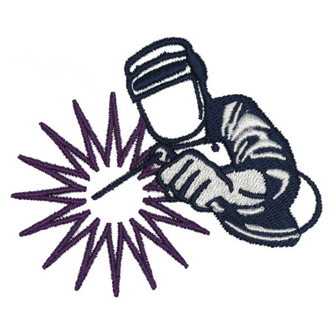 Welder Embroidery Design Instant Download - Etsy
