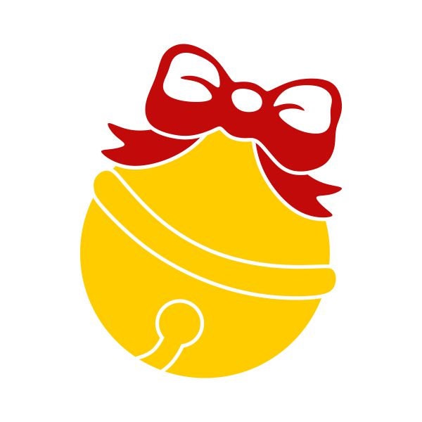 Christmas Jingle Bell Cuttable Design PNG DXF SVG & Eps File | Etsy