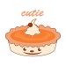 Cutie Pie Cuttable Design PNG DXF SVG & Eps File for - Etsy