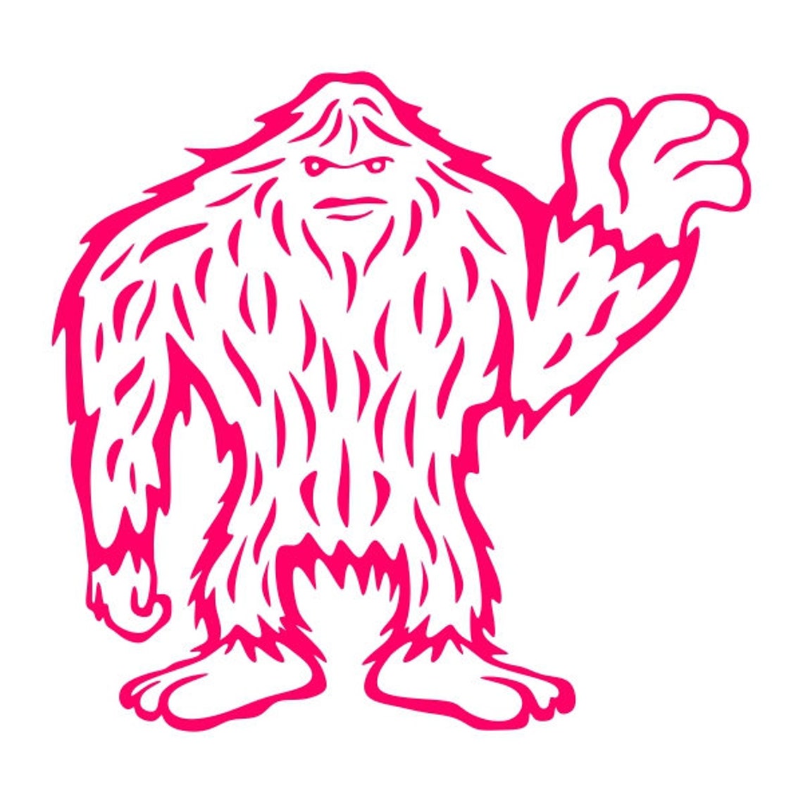 Sasquatch Cuttable Design PNG DXF SVG & Eps File for - Etsy