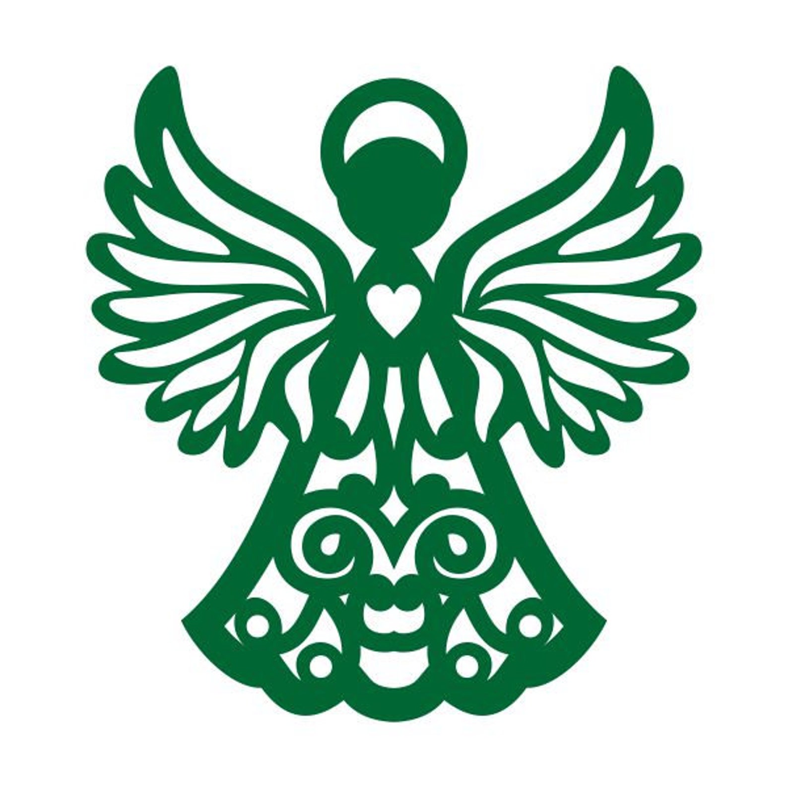 Christmas Angels Pack Cuttable Design PNG DXF SVG & Eps File | Etsy