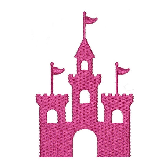 Castle Embroidery Design INSTANT DOWNLOAD - Etsy