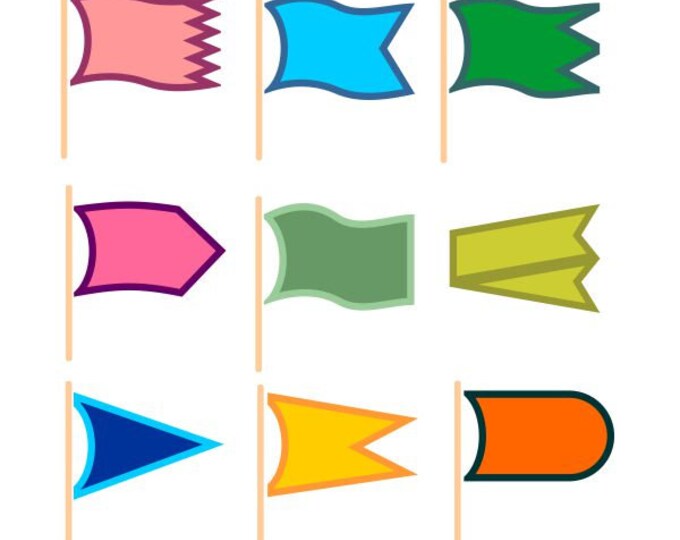 Party Picks Cuttable Design PNG DXF SVG & Eps File for Silhouette Cameo ...